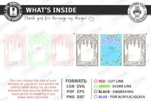 Stained Glass Wedding Welcome Sign Laser · Creative Fabrica