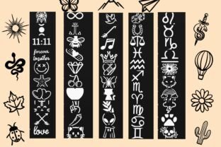 150 Flash Tattoos Stamps for Procreate Graphic by Viktoria Scsoka ...