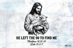 Christian PNG, Lost Sheep Jesus PNG Graphic by Clipart Studio ...