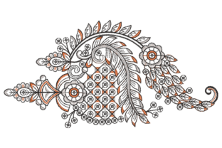 Creative Flowers Embroidery Design · Creative Fabrica