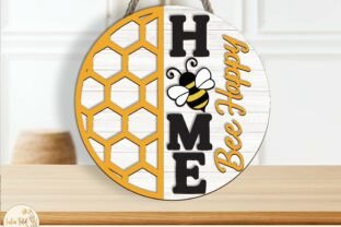 Honeycomb Welcome Sign Laser Cut SVG · Creative Fabrica