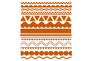 Black Decorative Border Patterns Vector Graphic by MP Design Studio ...