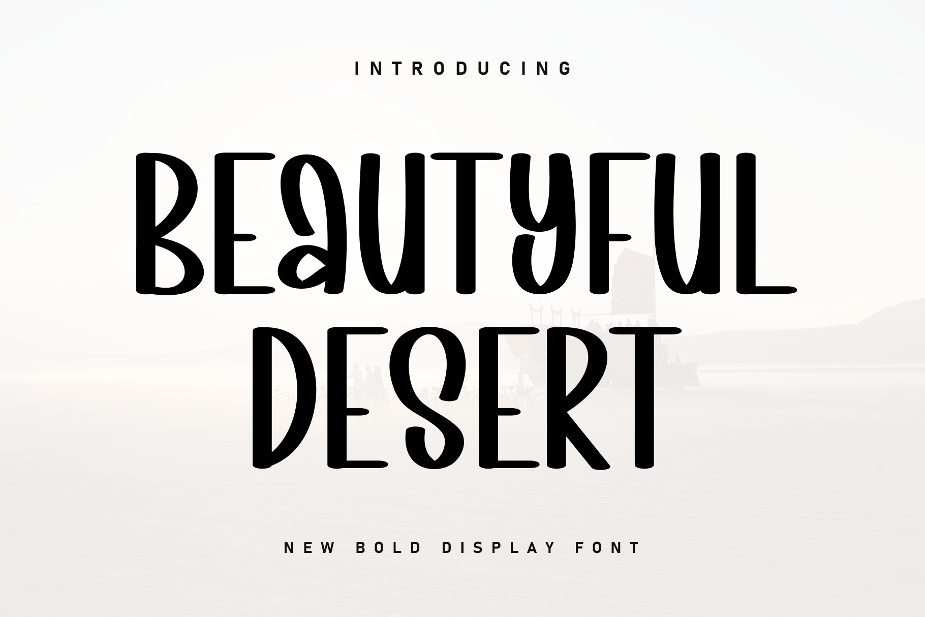 Beautyful Desert Font by ArtLine Design · Creative Fabrica