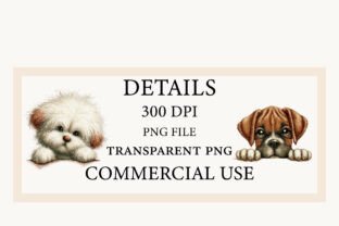 Breeds of Peeking Dogs New Clipart Graphic by Designworld · Creative ...