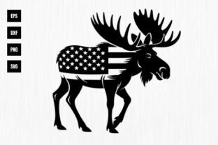Moose with Sunglasses SVG, Moose Svg Graphic by FusionArtMedia ...