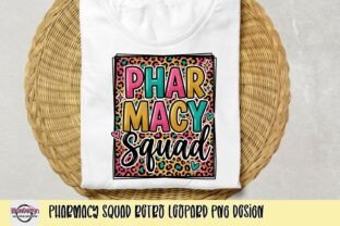 Pharmacy Squad Retro Leopard PNG Design Graphic by BbowDesign ...