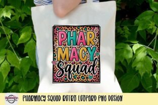 Pharmacy Squad Retro Leopard PNG Design Graphic by BbowDesign ...