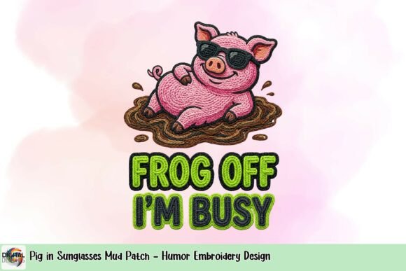 47 Pig Embroidery Designs & Graphics