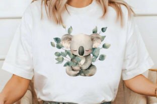 Watercolor Cute Boho Baby Safari Animals Graphic by Designworld ...