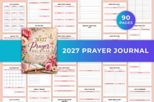 2027 Prayer Journal KDP Graphic Graphic by SR KDP · Creative Fabrica