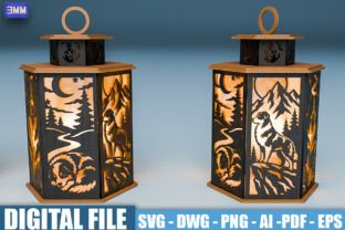 Australian Shepherd Lantern SVG · Creative Fabrica