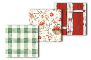 Falling Apples Seamless Pattern Graphic by RevolutionCraft · Creative ...