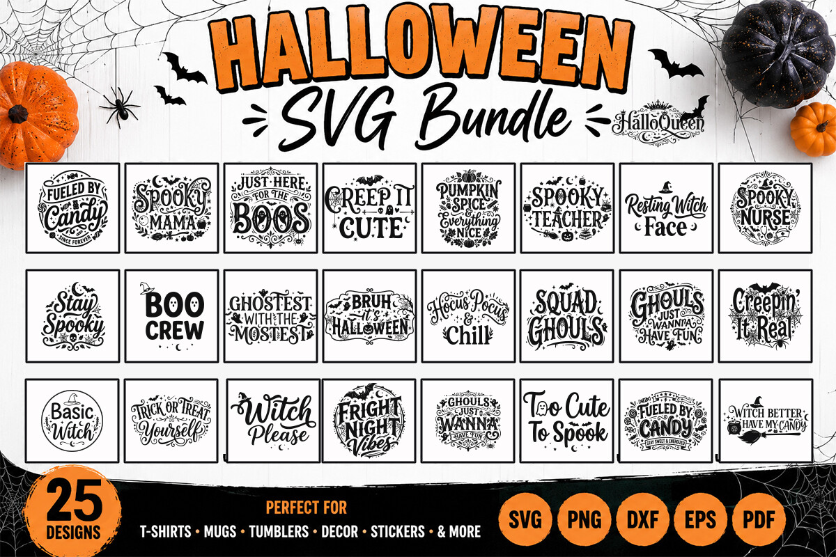 Funny Halloween SVG File, Spooky Season Graphic by CraftStudio ...