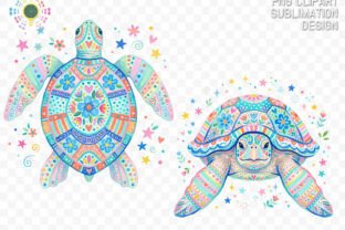 Pastel Coastal Sea Life PNG Beach Animal Graphic by MICON DESIGNS ...