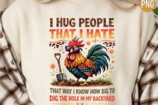 Funny Rooster Digging Backyard PNG Graphic by ROSE CREATION · Creative ...