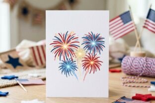 Patriotic Red White Blue Fireworks PNG Graphic by ArtbyCrystalJennings ...