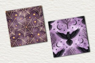 Twilight Witch Seamless Pattern Graphic by Creative Design · Creative ...