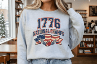 1776 National Champs Football PNG Graphic by Design Vibe · Creative Fabrica