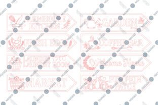 Farmhouse Directional Signs SVG Bundle · Creative Fabrica