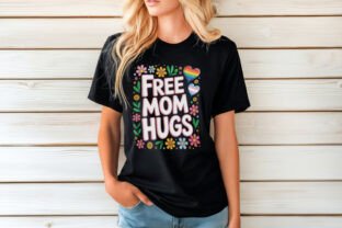 Free Mom Hugs LGBTQ Sublimation Design Graphic by Iconic Tee Design ...