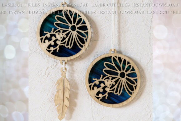 Spider Sun-catcher Ornament Svg Laser Graphic by Cornelia · Creative ...