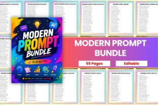 Modern Prompt Bundle Graphic by CreativeMela Studio · Creative Fabrica