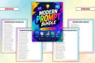 Modern Prompt Bundle Graphic by CreativeMela Studio · Creative Fabrica
