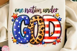 One Nation Under God USA Christian PNG Graphic by Frogi Prints ...