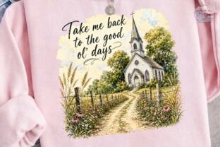 Rustic Country Church PNG Sublimation Graphic by Dreamtidestudio ...
