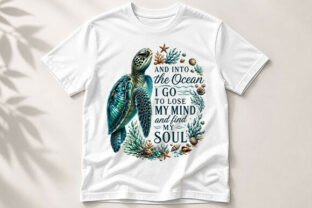 Sea Turtle Ocean Quote PNG Graphic by Elvixa Studio · Creative Fabrica