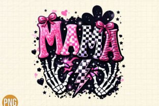 Spooky Skeleton Hand Mama Halloween PNG Graphic by ProCUT · Creative ...