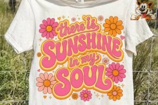 Sunshine in My Soul Retro PNG Clipart Graphic by TigerDesigns ...