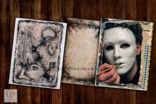 The Unconscious Mind Junk Journal Pages Graphic by CozyPrint Studio Co ...