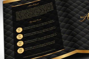 Black Gold Church Anniversary Program Graphic by Godserv Designs ...