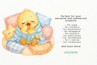 Bookish Cute Animals Watercolor Cliparts Graphic by CozyNest Studio ...