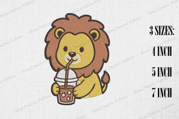 Cute Red Panda Loves Iced Coffee · Creative Fabrica