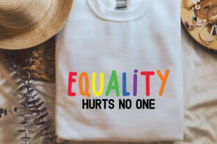 Equality Hurts No One SVG/PNG Pride T-sh Graphic by Samira777 ...