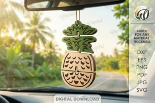 Flexible Car Charms Bundle Laser Cut · Creative Fabrica