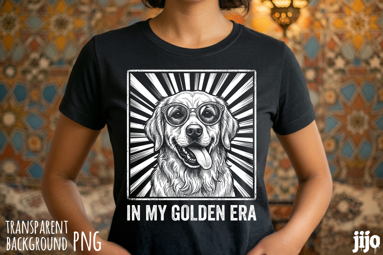 Golden Retriever Dog Glasses PNG Graphic by jijopero · Creative Fabrica