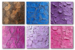 Grunge Cracked Paint Texture Bundle Graphic by Creative Canvas ...