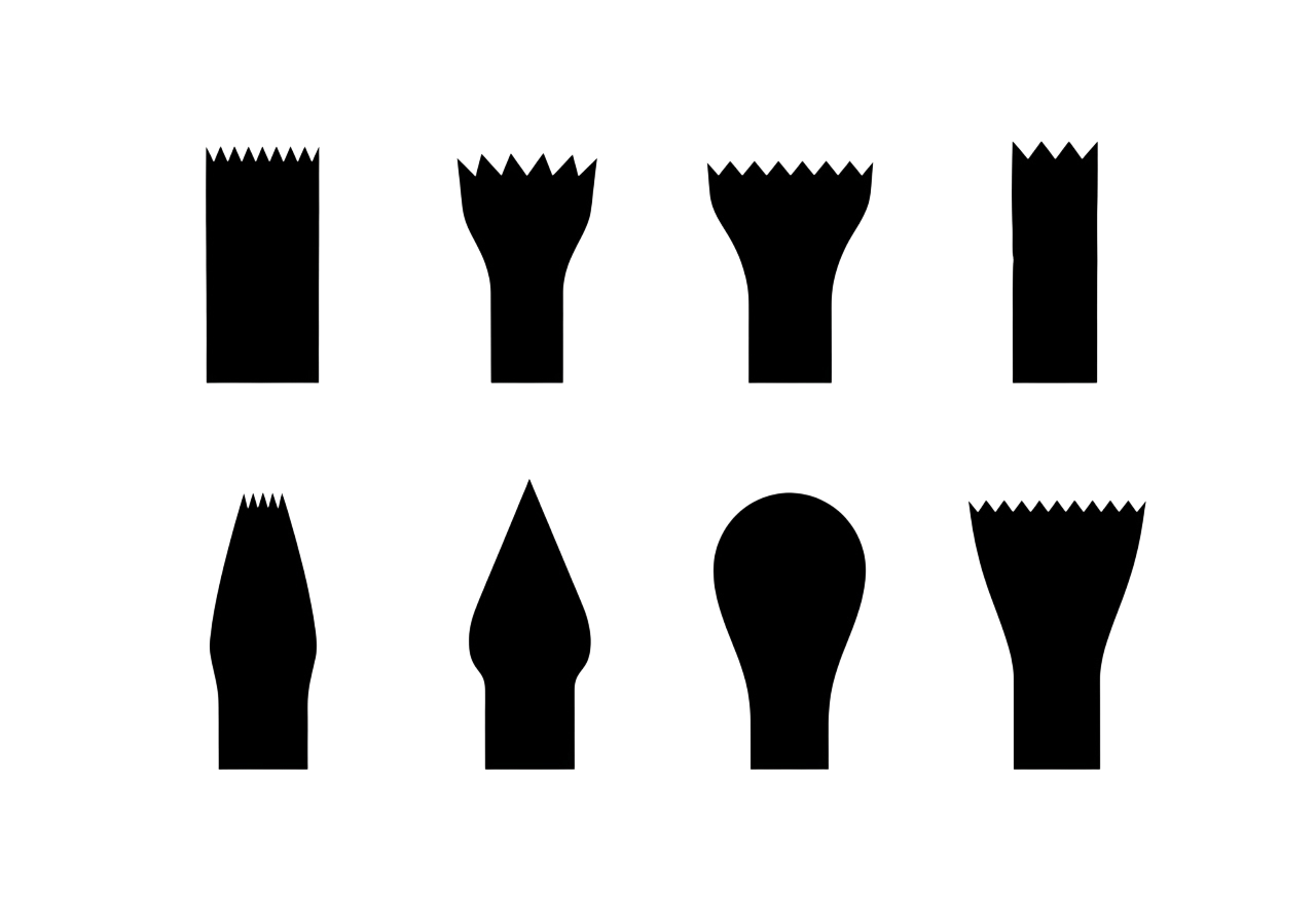Leather Cutting Dies Shapes Set Graphic by Creative Ullash · Creative ...
