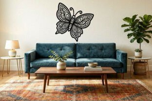 Mandala Butterfly V1 · Creative Fabrica