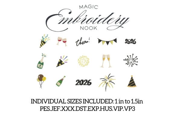 Mini Celebration Bundle X 16 Designs · Creative Fabrica
