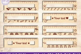 Personalized Wooden Ruler SVG Bundle · Creative Fabrica