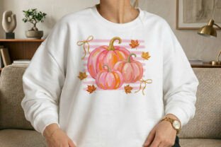 Preppy Autumn Fall Pumpkin Coquette PNG Graphic by Creative Community ...