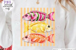 Whimsical Preppy Coastal Fish PNG Graphic by Dreamshop · Creative Fabrica