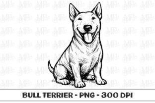 Bull Terrier Dog Sketch PNG Graphic by MoxiFikaDesignCo · Creative Fabrica