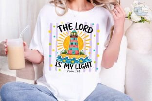 Cute Lighthouse Bible Verse PNG Clipart Graphic by Dreamtidestudio ...