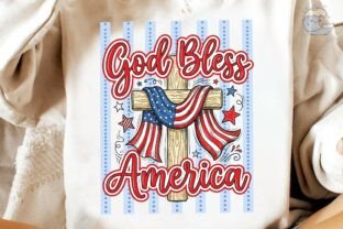 God Bless America Cross PNG Clipart Graphic by Dreamtidestudio ...