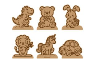 Kids Coloring Toy SVG Bundle · Creative Fabrica